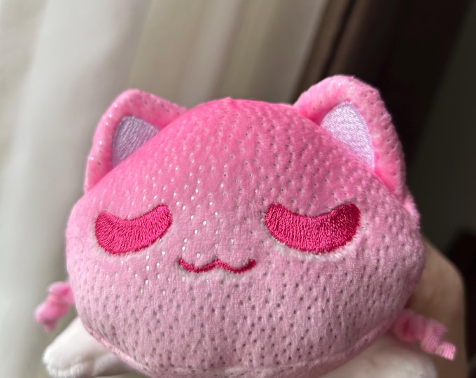 Aphmau Meemeows Plush Jellyfish Cat Pink Mystery 2024 6" Stuffed - Etsy