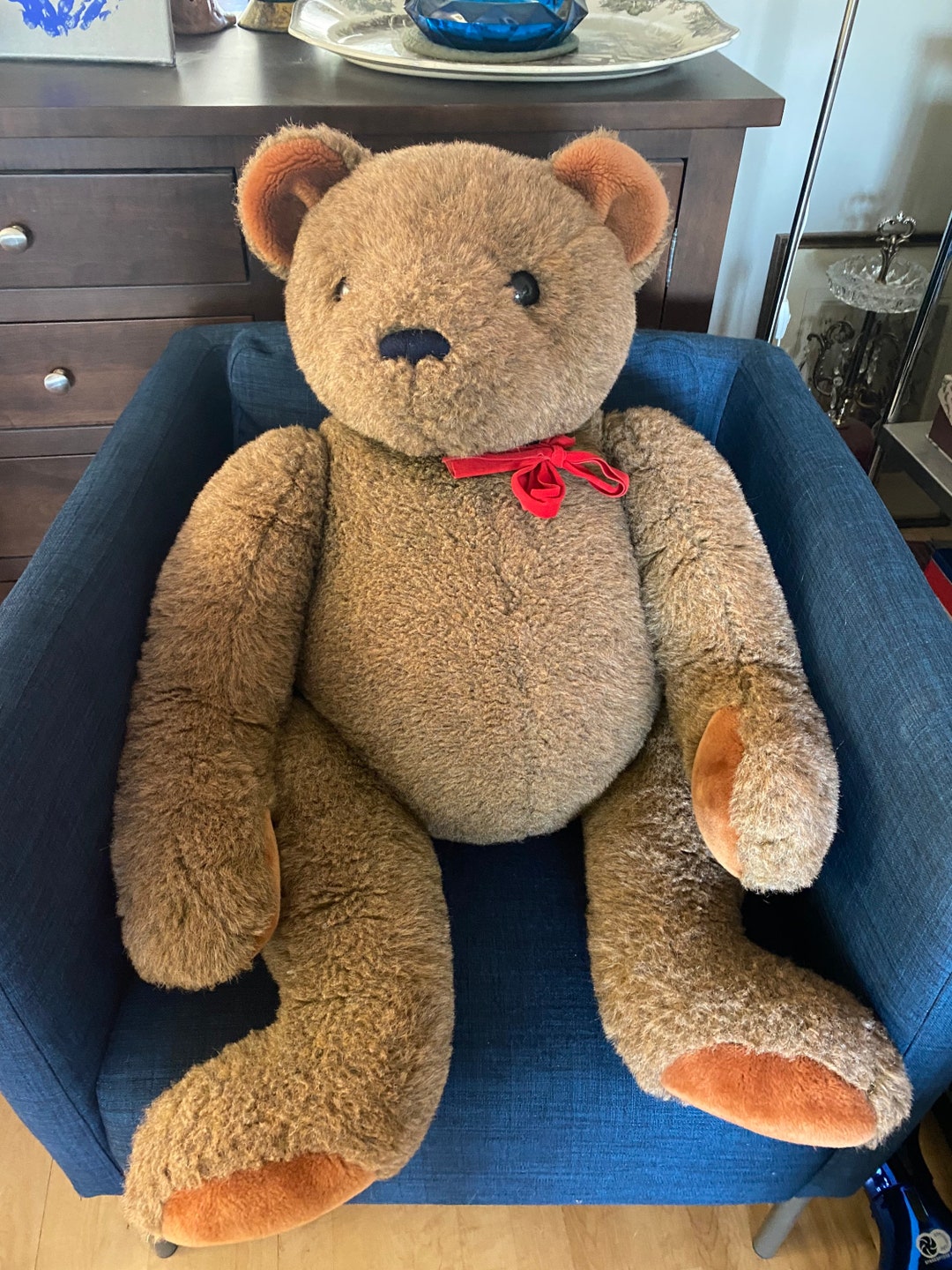 Gund Gunderbear Limited Edition Collectors Classic Jointed Teddy Bear ...