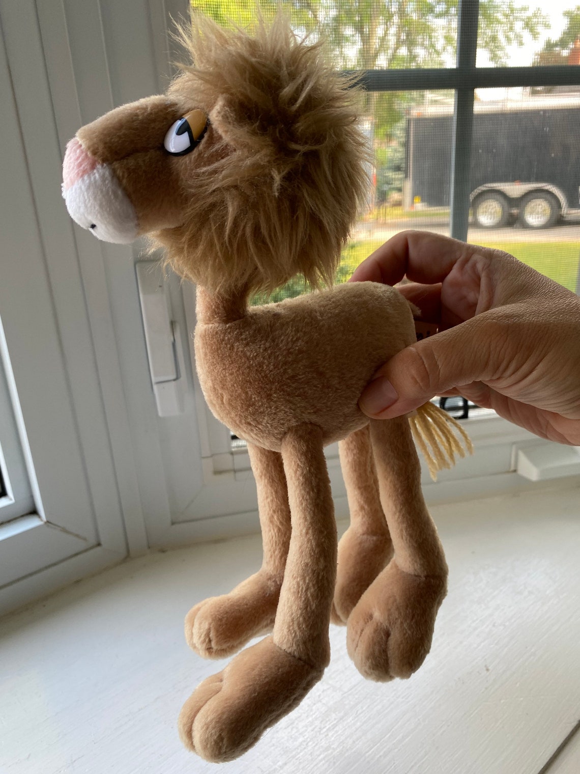 Vintage Adorable Creature Comforts Bendable Plush Lion With - Etsy