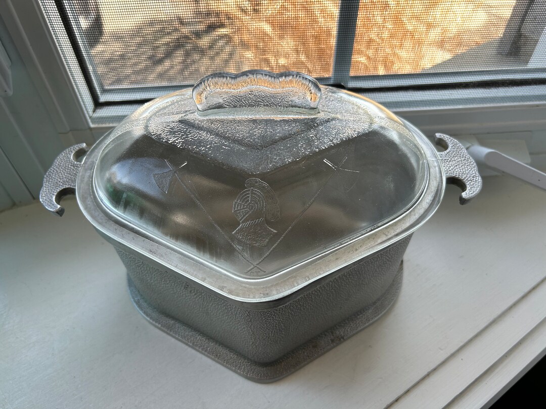Vintage Guardian Service Pot With Clear Dome Top Lid - Etsy