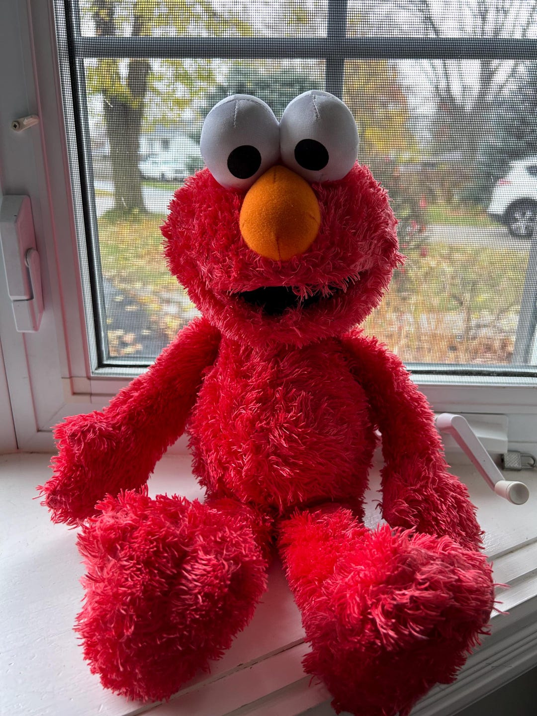 Vintage Gund Elmo, Sesame Street, Elmo Stuffed Toy - Etsy