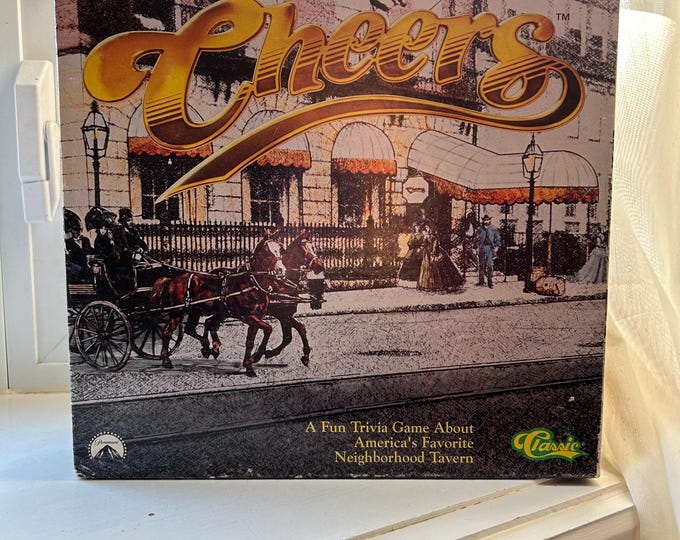 Vintage Cheers Trivia Board Game, Unplayed, 1992 - Etsy