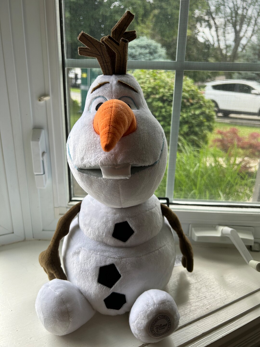 Disney Store Olaf Plush Toy, Olaf From Frozen, Official Disney Store ...