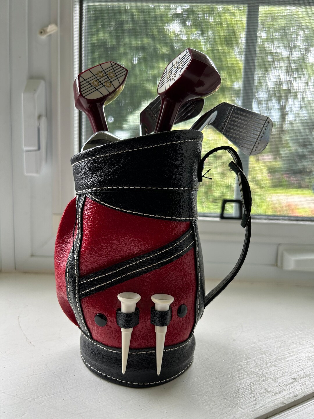 Mini Golf Bag Bar Set | Bar Tools, Bar Spoon, Bar Fork, Bottle Opener ...
