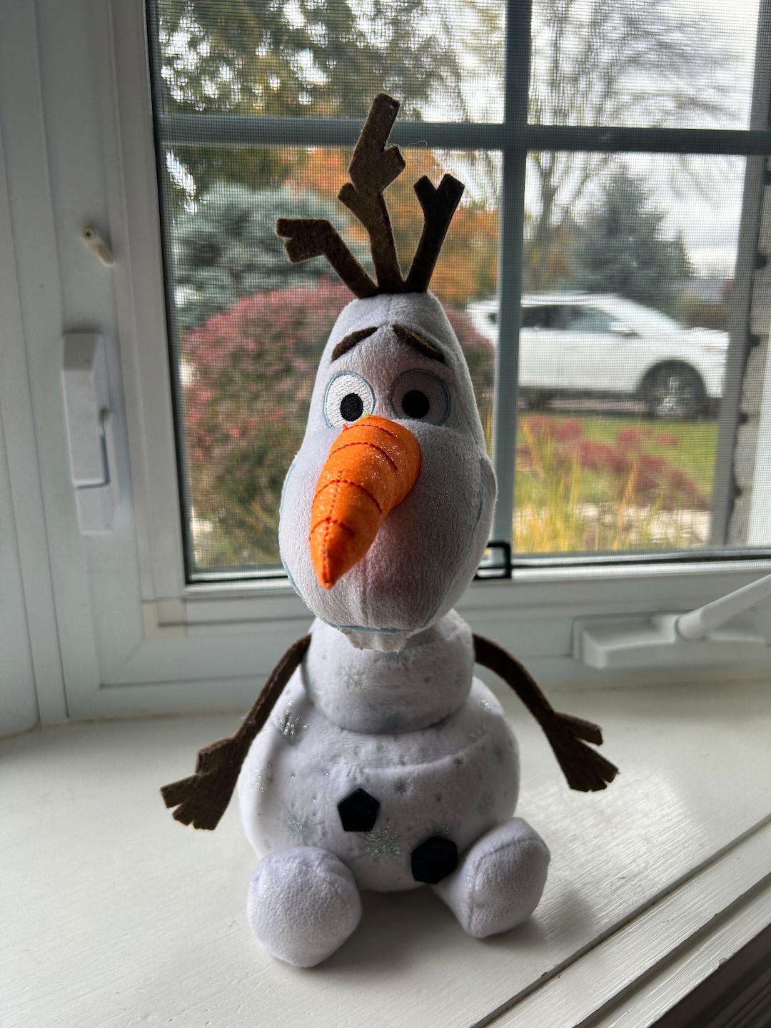 Ty Disney Olaf Plush Toy With Sparkles, Olaf From Frozen, 12 Tall - Etsy