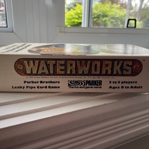 Vintage Waterworks Leaky Pipe Card Game, Parker Brothers - Etsy