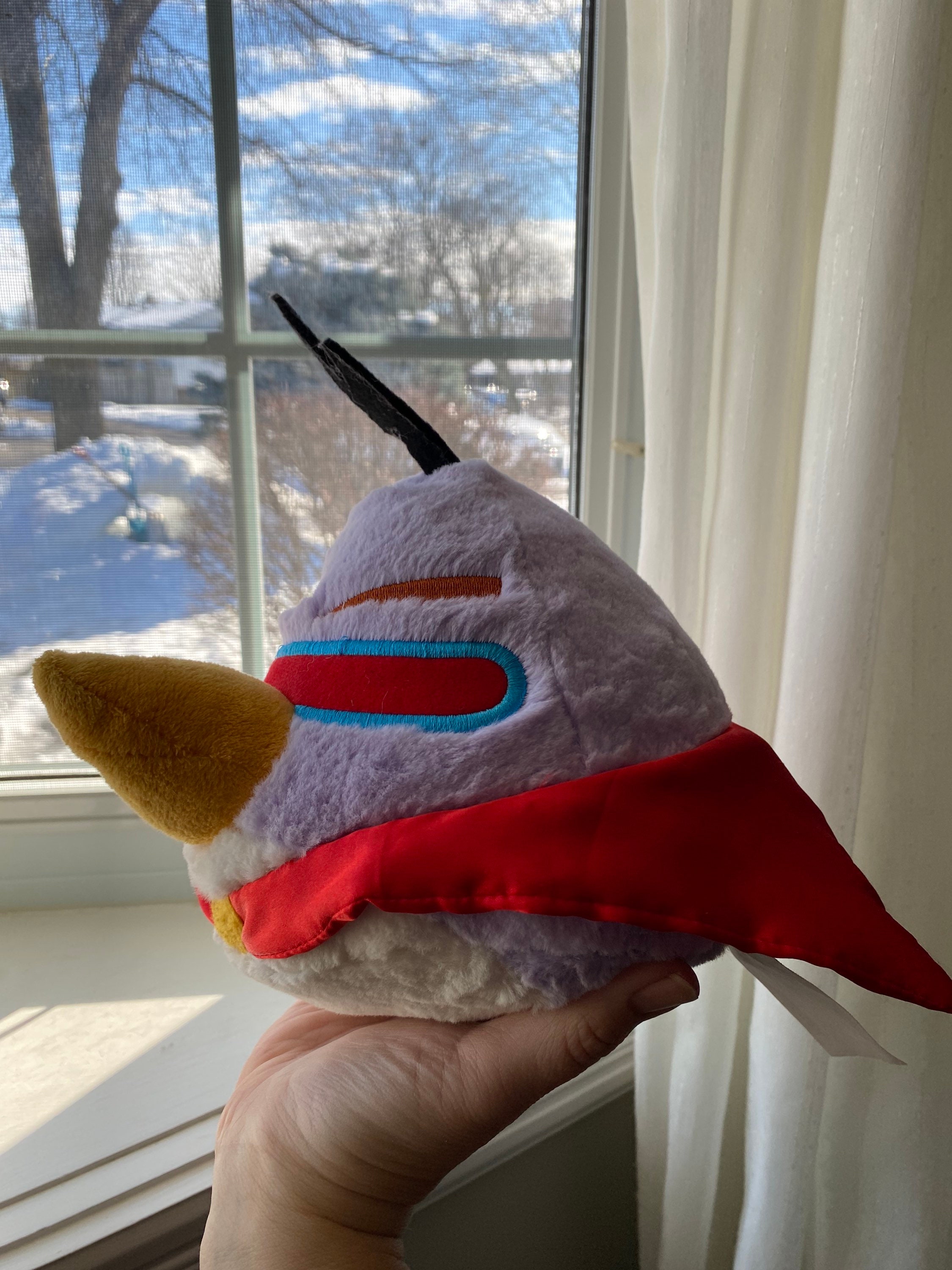 Angry Birds Purple Bird Plush