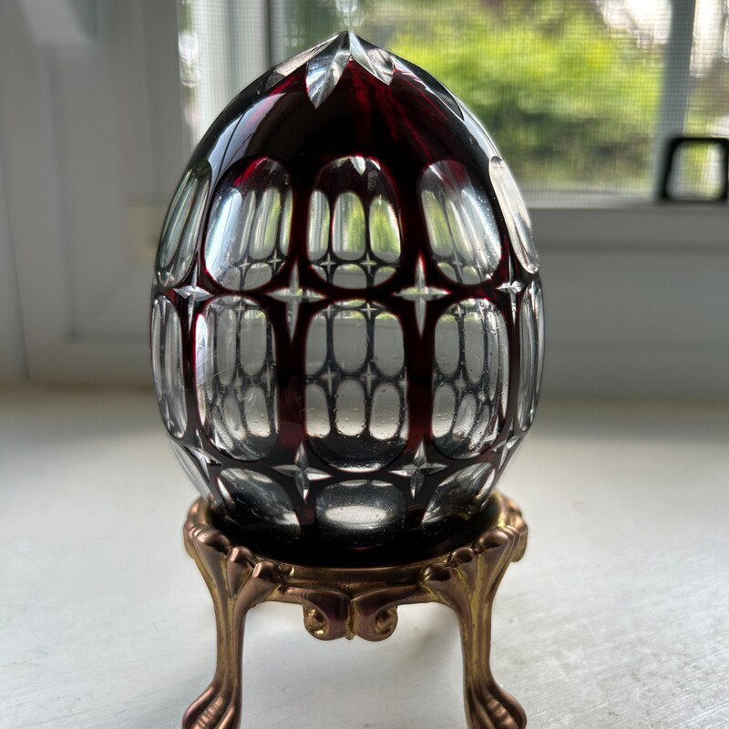 Glass Eggs - Etsy