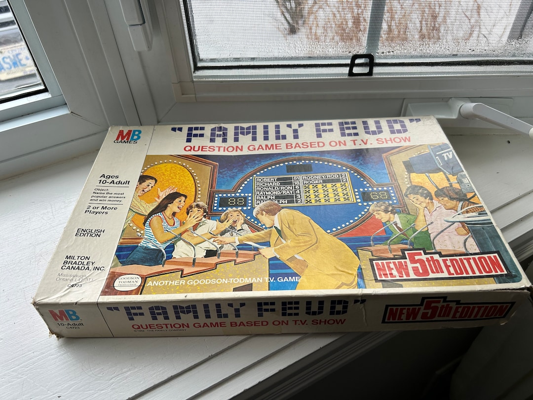Vintage 1982 Family Feud Board Game, Complete, Survey Says! - Etsy