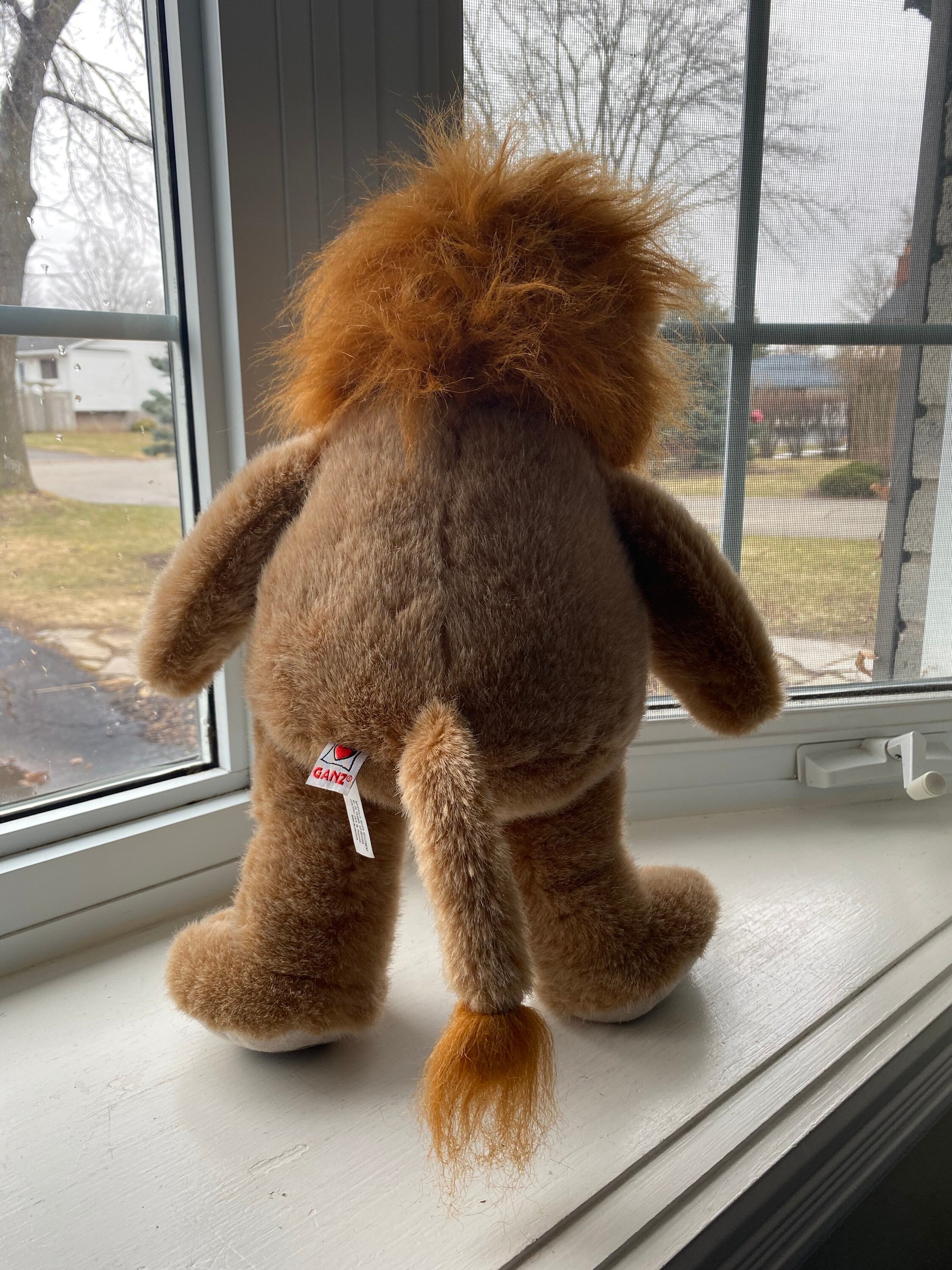 Vintage Ganz 17” Roary the Lion Plush, Stuffed Lion - Etsy