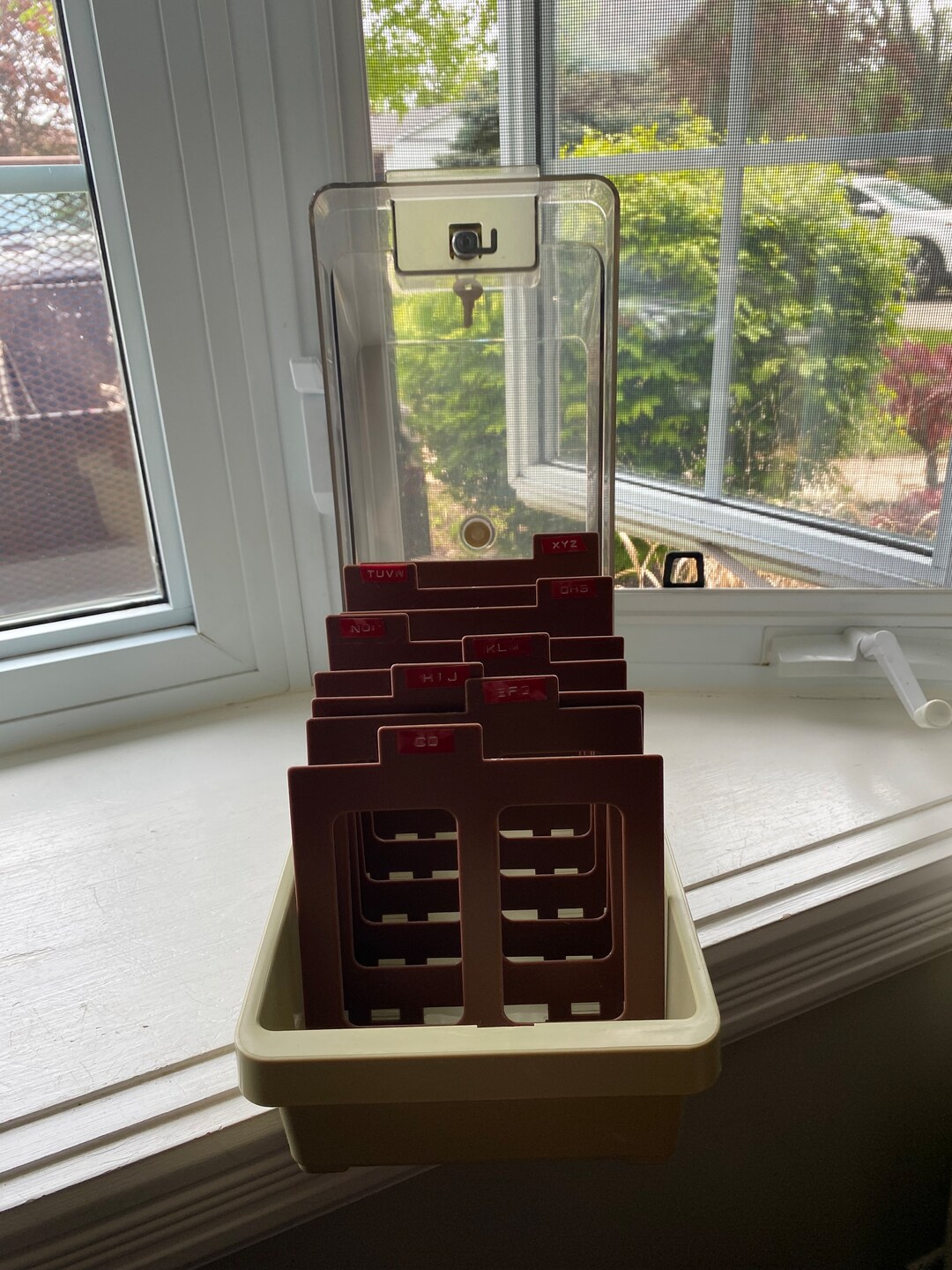 Vintage Floppy Disc Holder, Lockable Storage Box With Keys - Etsy