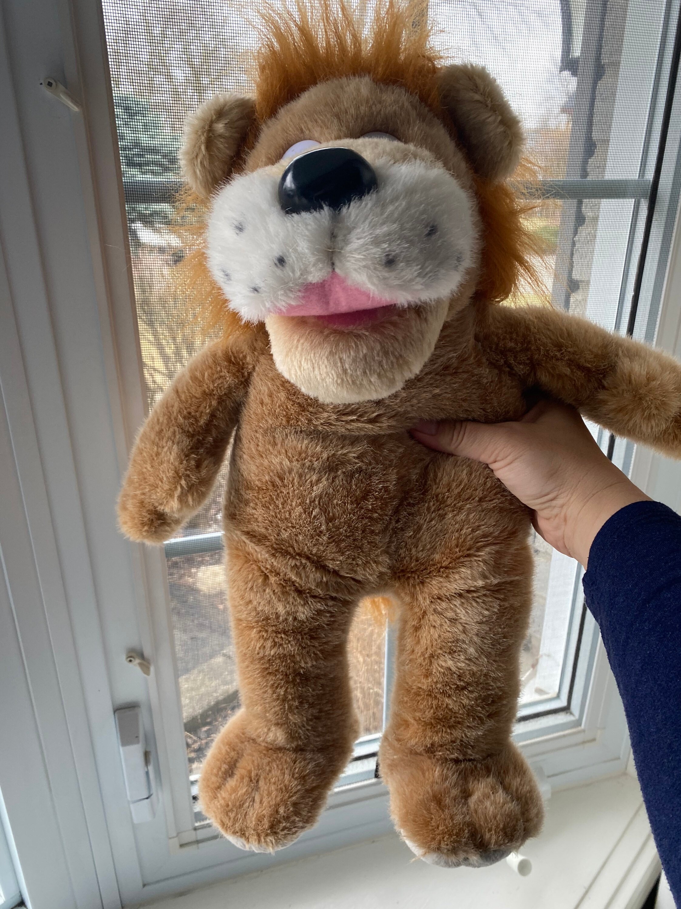 Vintage Ganz 17” Roary the Lion Plush, Stuffed Lion - Etsy