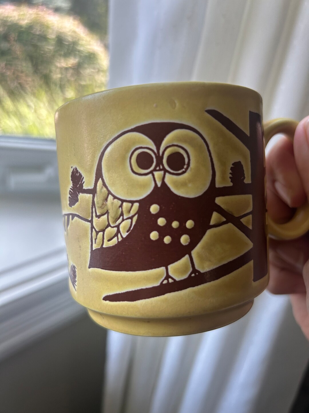 Vintage Owl Mug Kiln Craft England Retro Owl Cup English - Etsy