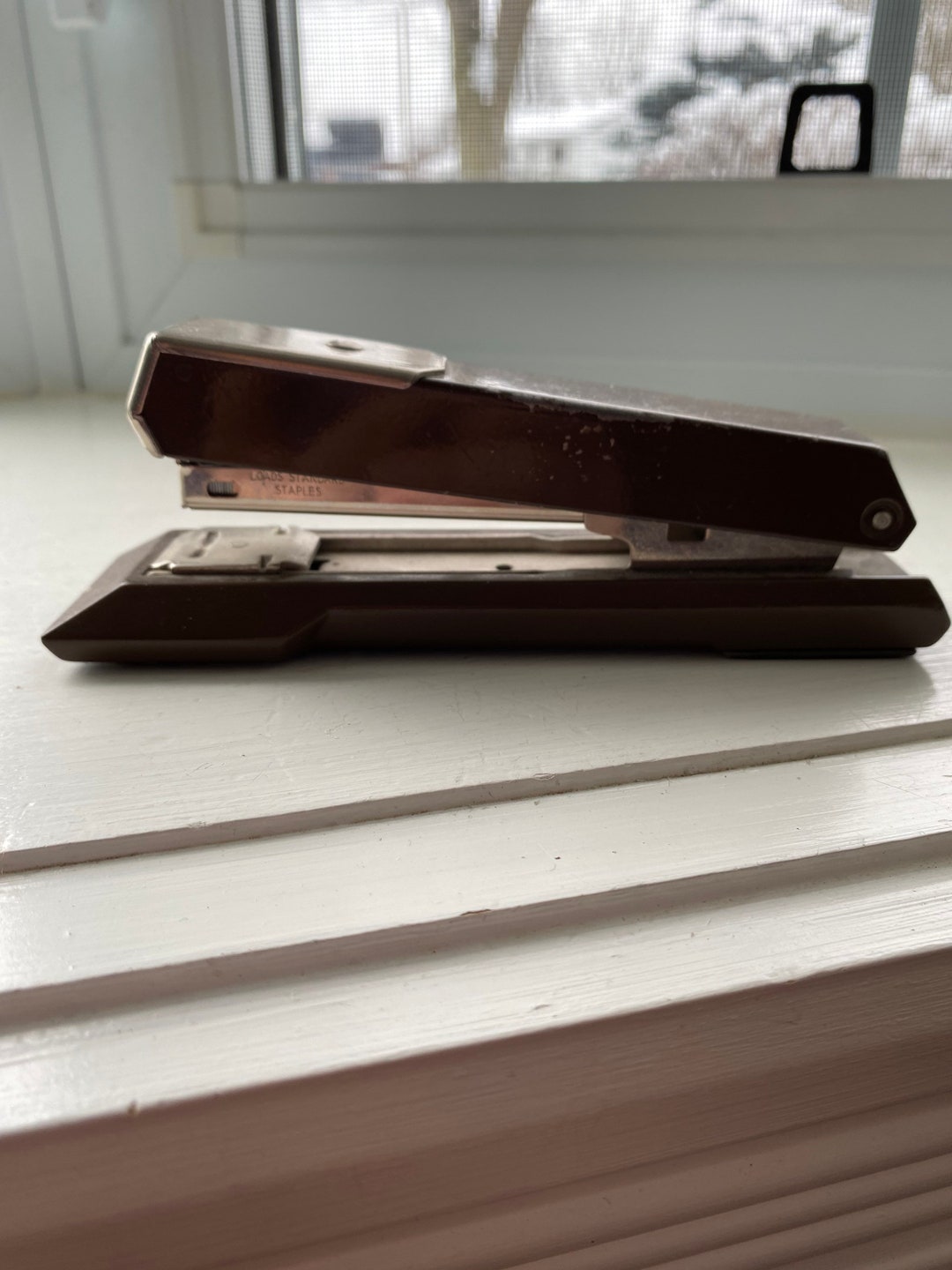 Vintage Apsco Stapler, Mid Century Modern Industrial Age Style, Apsco ...