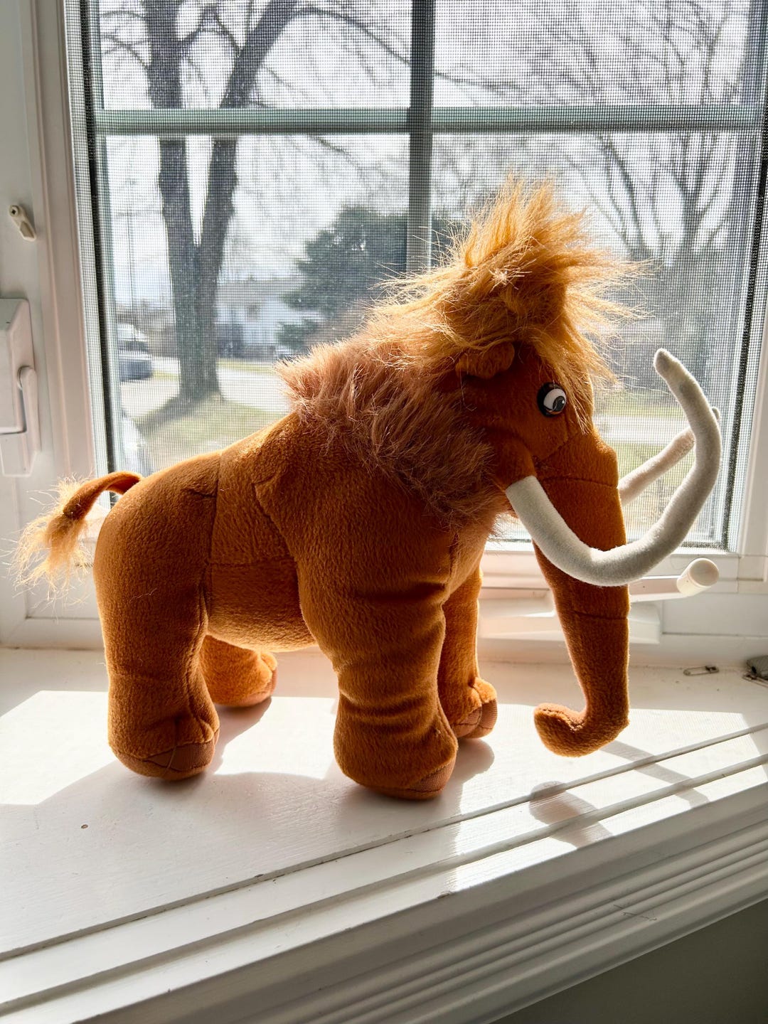 Manny the Mammoth From Ice Age, Whooly Mammoth Plush Toy, Stuffed ...