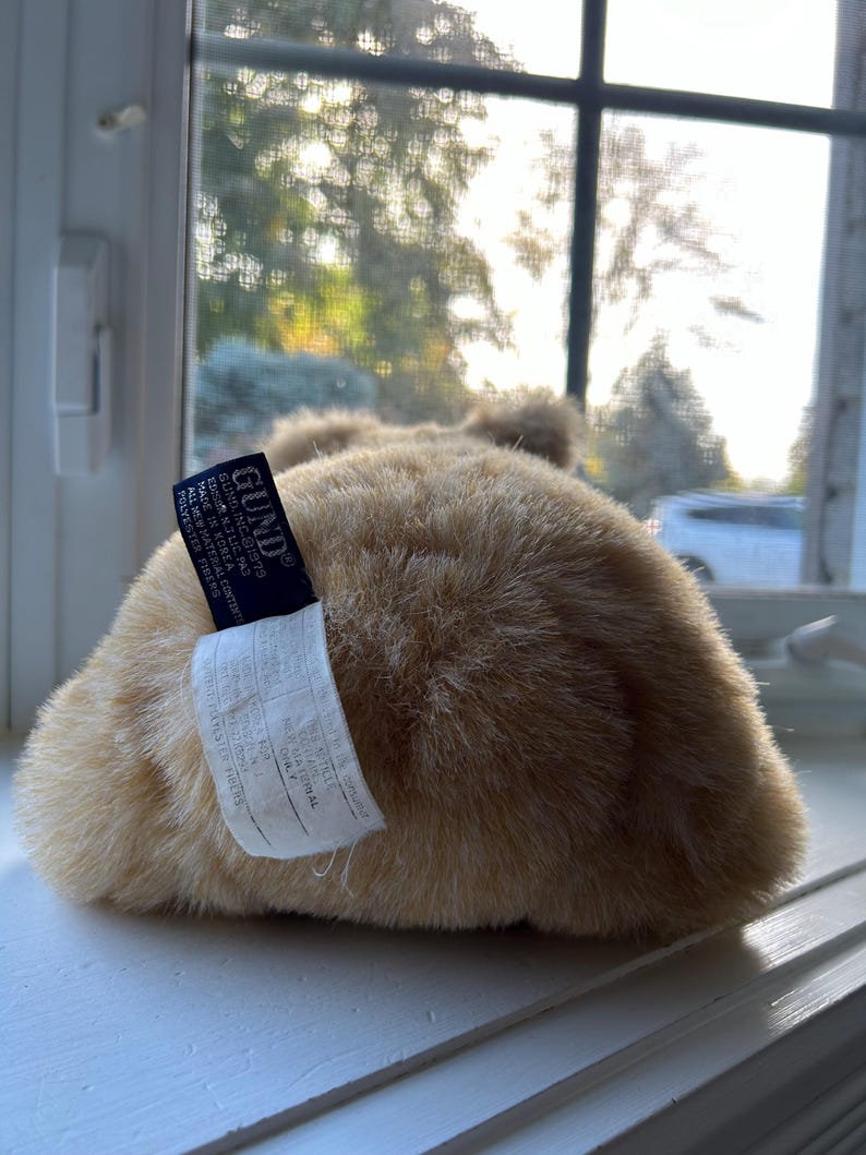 Vintage Gund Honey Bear, Collectors Classics, Fuzzy Teddy Bear, 1979 ...