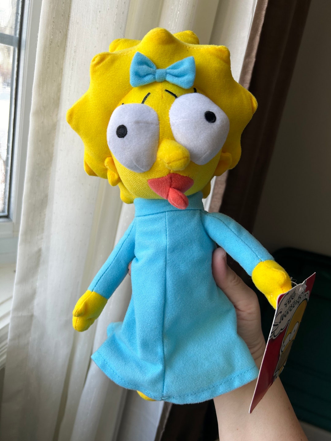 Vintage Maggie Simpson Stuffed Plush Toy, Bart Simpsons Sister, the ...