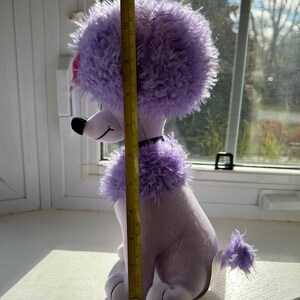 Cleo the Purple Poodle Plush Toy, Clifford the Big Red Dog’s Friend ...