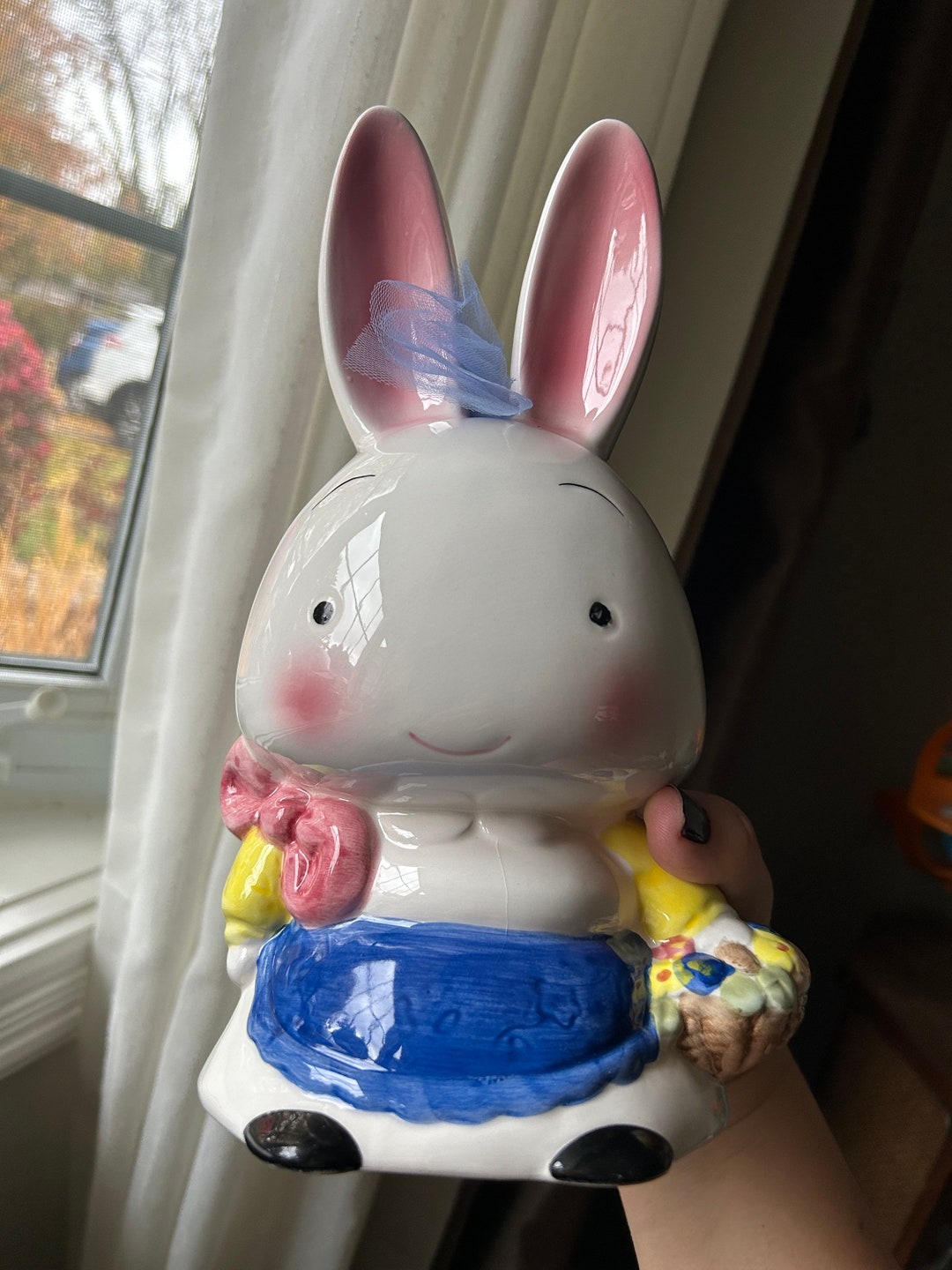 Vintage Bunny Bank, Rabbit Coin Bank, Cute Bunny Rabbit Piggy Bank - Etsy