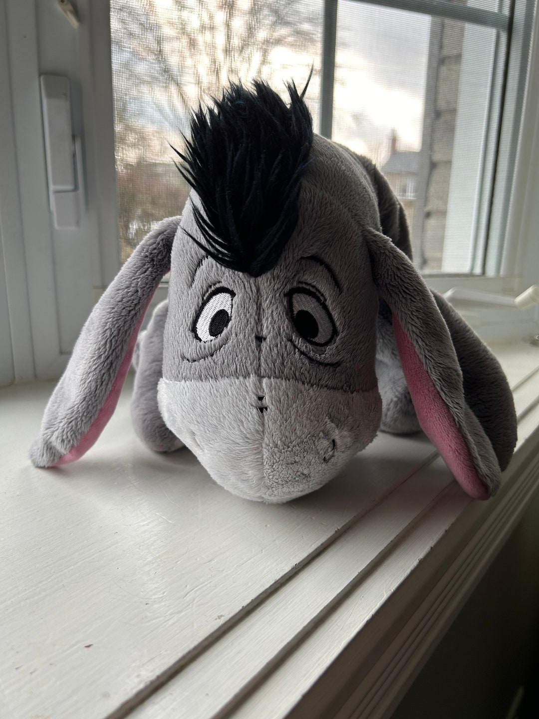 Disney Store Eeyore, Winnie the Pooh, Disney Store Plush Eeyore With ...