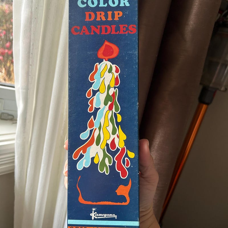 Drip Candle - Etsy