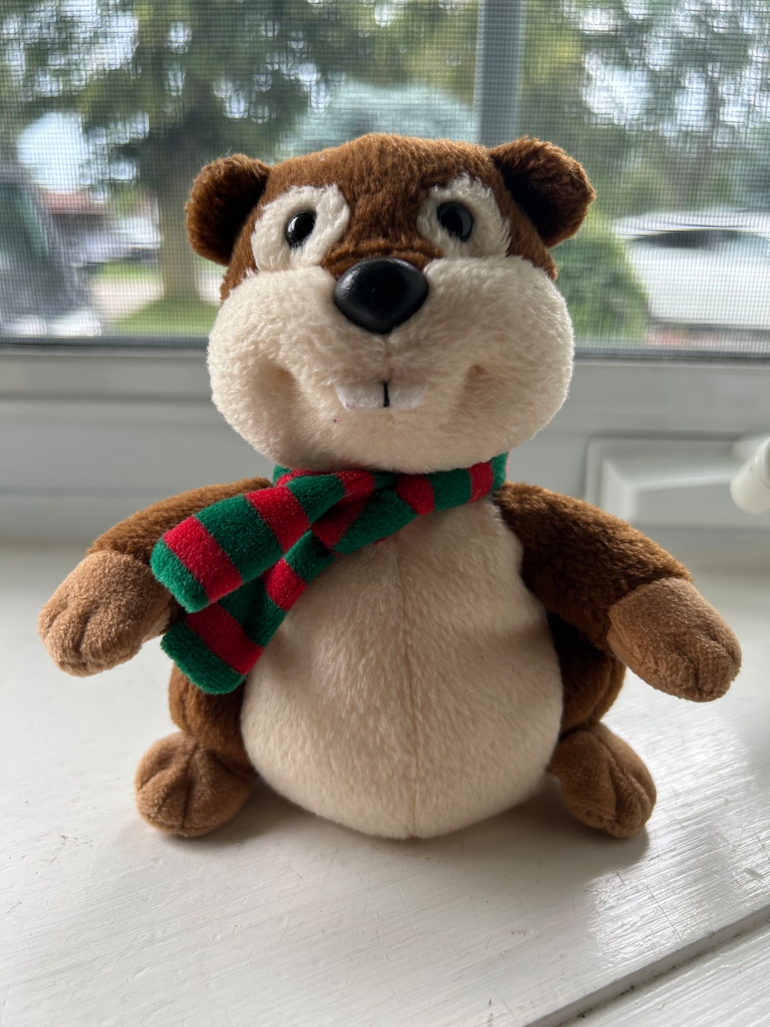 Yule the Beaver, Ty Beanie Babies, Plush Beaver - Etsy
