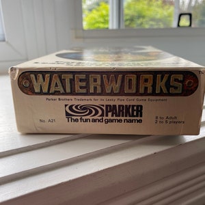 Vintage Waterworks Leaky Pipe Card Game, Parker Brothers - Etsy