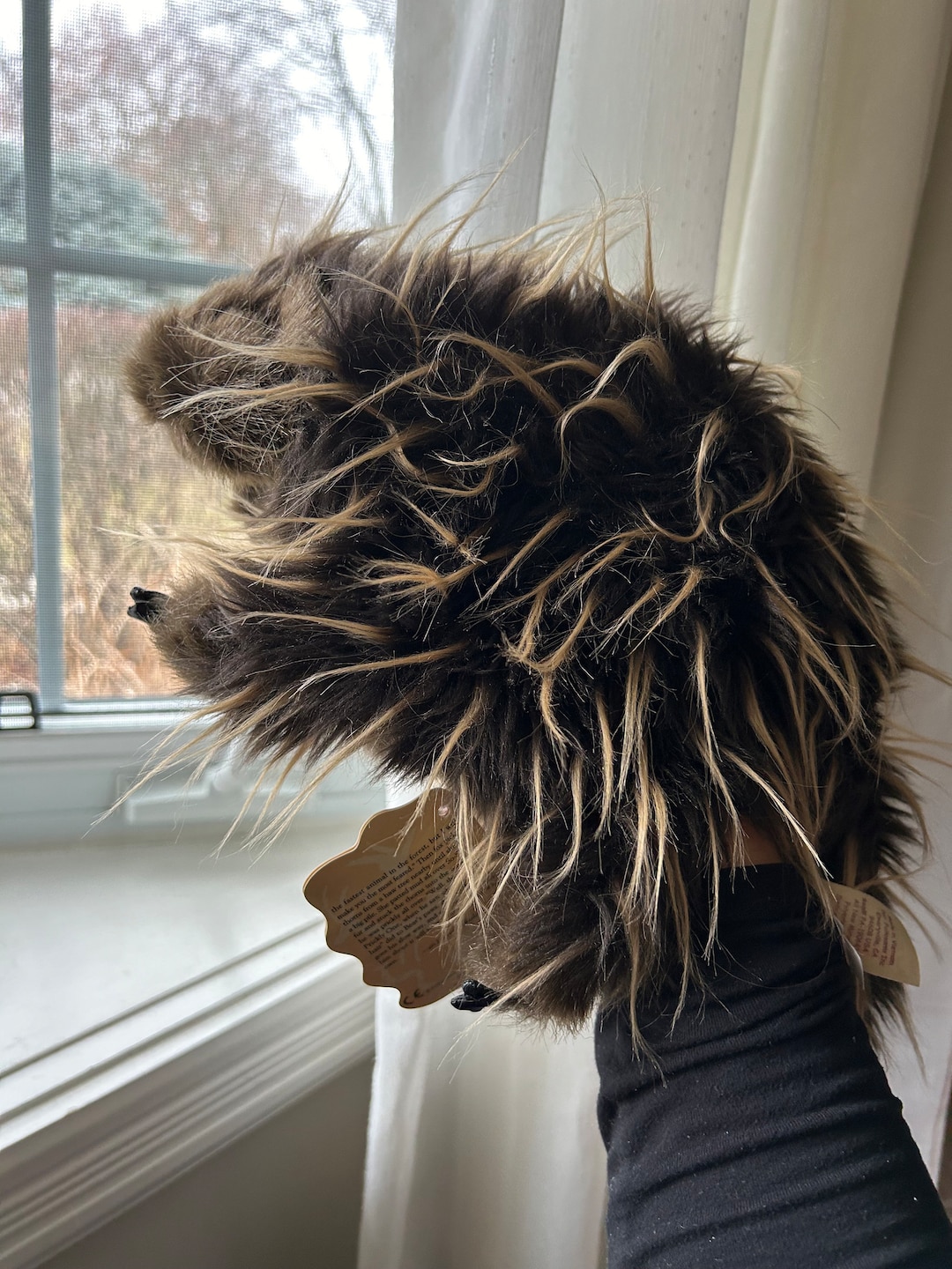 Folkmanis Porcupine Puppet, Plush Hand Puppet, Original Tags - Etsy