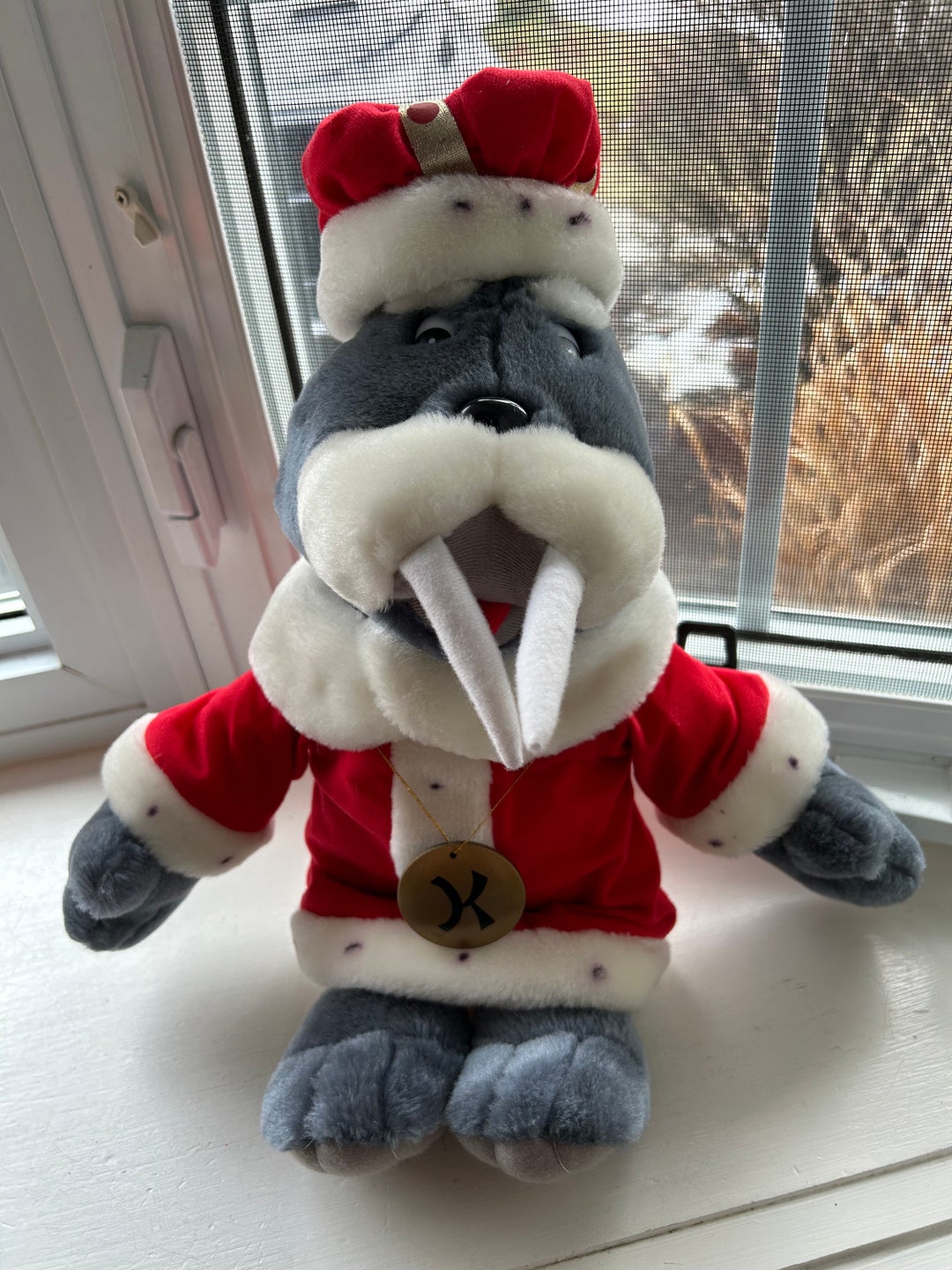 Vintage Marineland Walrus Plush Toy, Mascot King Walrus - Etsy