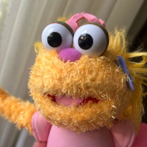 Sesame Street Live Zoe Plush Doll - Etsy