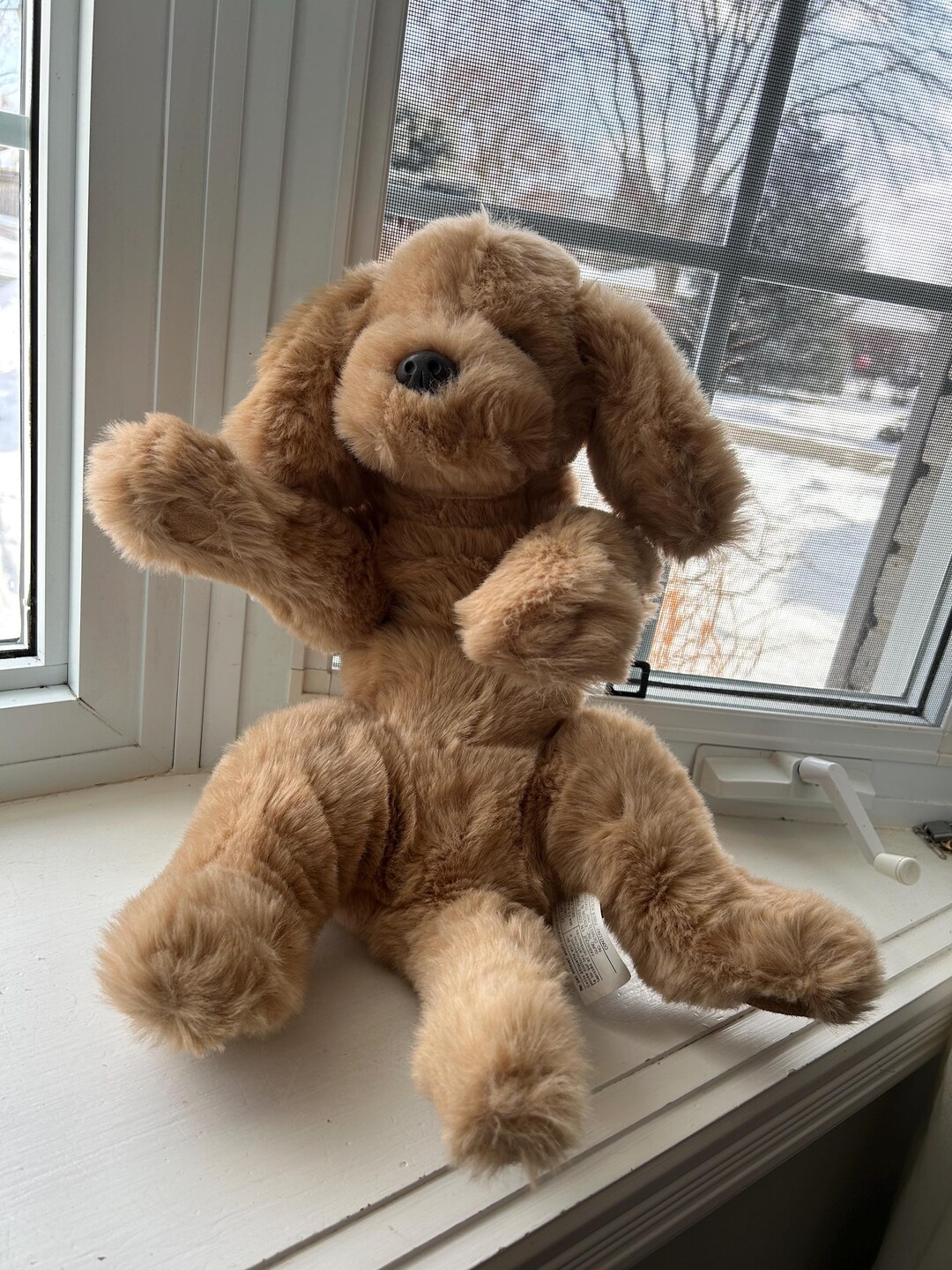 Vintage Gund Muttsy Stuffed Plush Dog, 16 Long, Very Collectible - Etsy