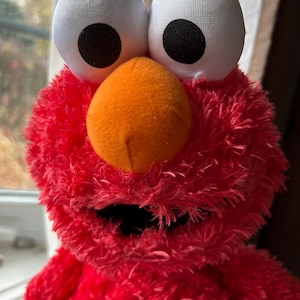 Vintage Gund Elmo, Sesame Street, Elmo Stuffed Toy - Etsy