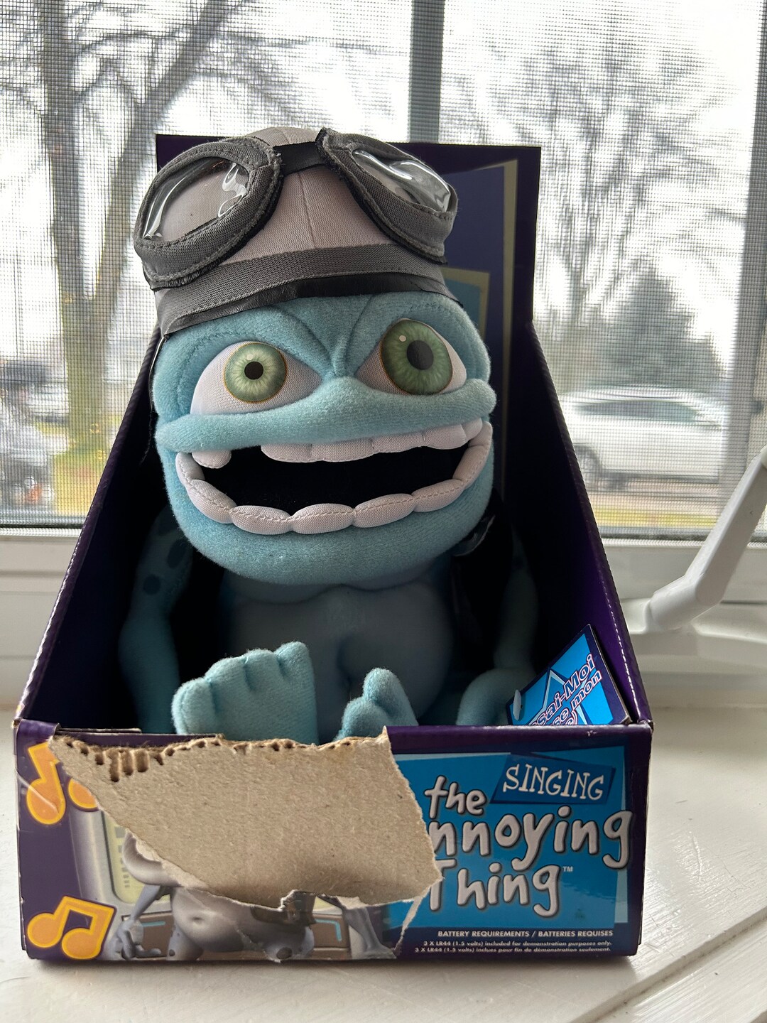 Crazy Frog, the Annoying Thing Musical Plush Toy, Original Box, Ding Ding - Etsy