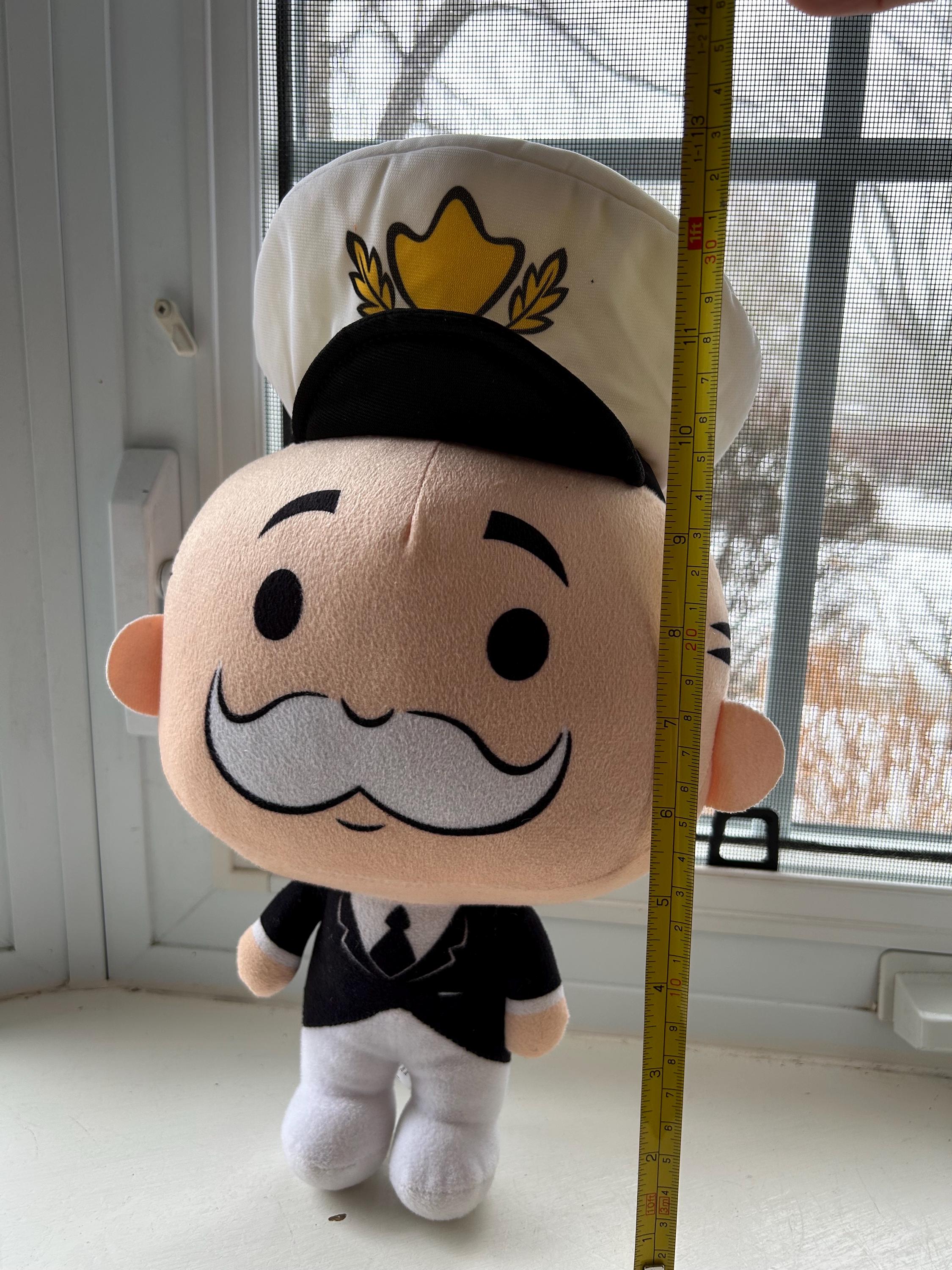 Uncle Pennybags From Monopoly Plush Toy, Rich Uncle Pennybags, Milburn ...