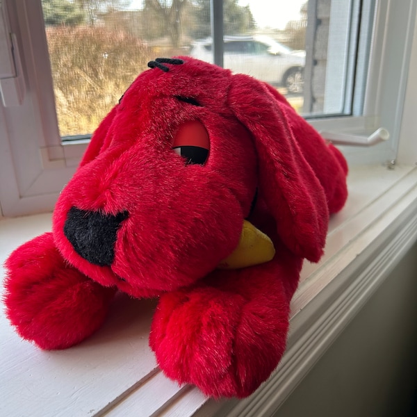 Clifford the Big Red Dog Plush Toy - Etsy