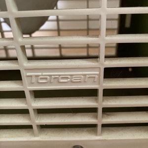 Torcan Box Fan, Vintage Avocado Green Box Fan, Retro Square Shaped Fan ...