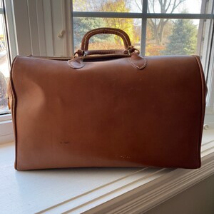 Vintage Brown Leather Doctors Bag, House Calls Bag, Physician Bag ...