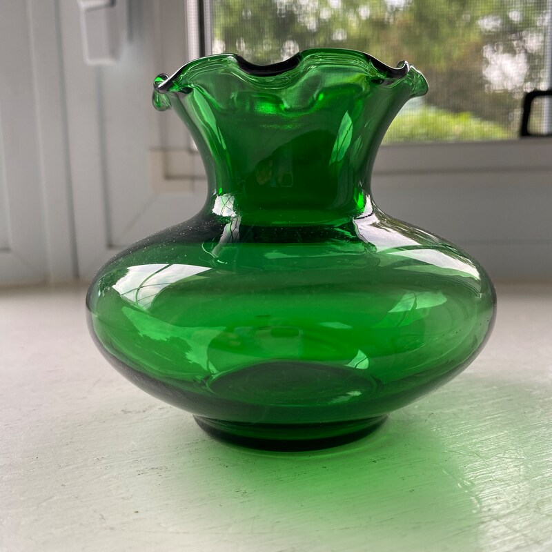 Short Vase - Etsy