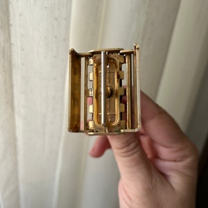 Vintage GILLETTE Toggle Adjustable Gold Plated Safety Razor F4 Made in ...