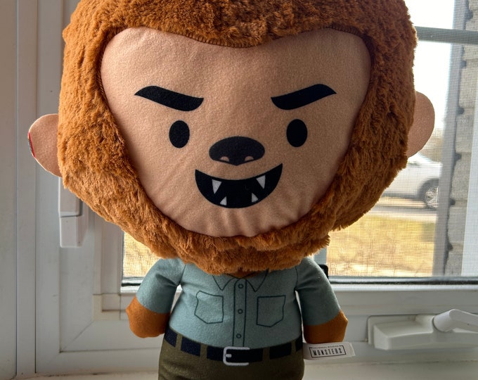 Universal Studios Monsters Werewolf Plush Toy, Big Head Werewolf, 15 ...