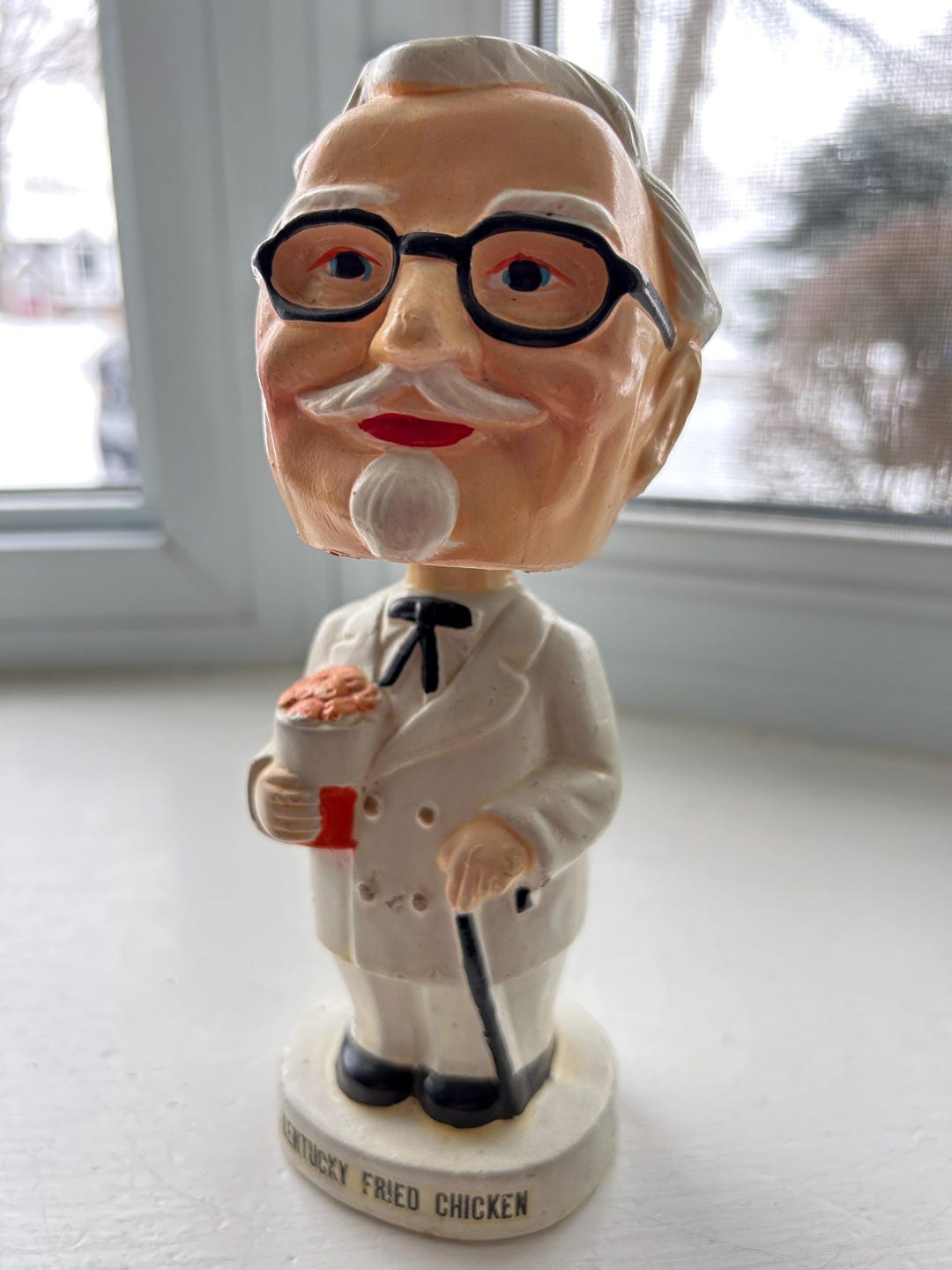 Vintage Colonel Sanders Bobblehead, 1960s Kentucky Fried Chicken Nodder ...