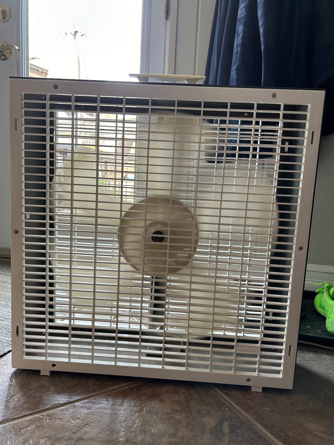 Torcan Box Fan, Vintage Box Fan in Original Box, Retro Square Shaped ...
