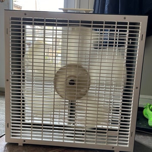 Torcan Box Fan, Vintage Box Fan in Original Box, Retro Square Shaped ...