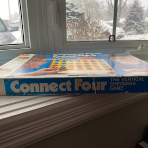 Vintage Connect Four Game, Connect 4, Milton Bradley - Etsy