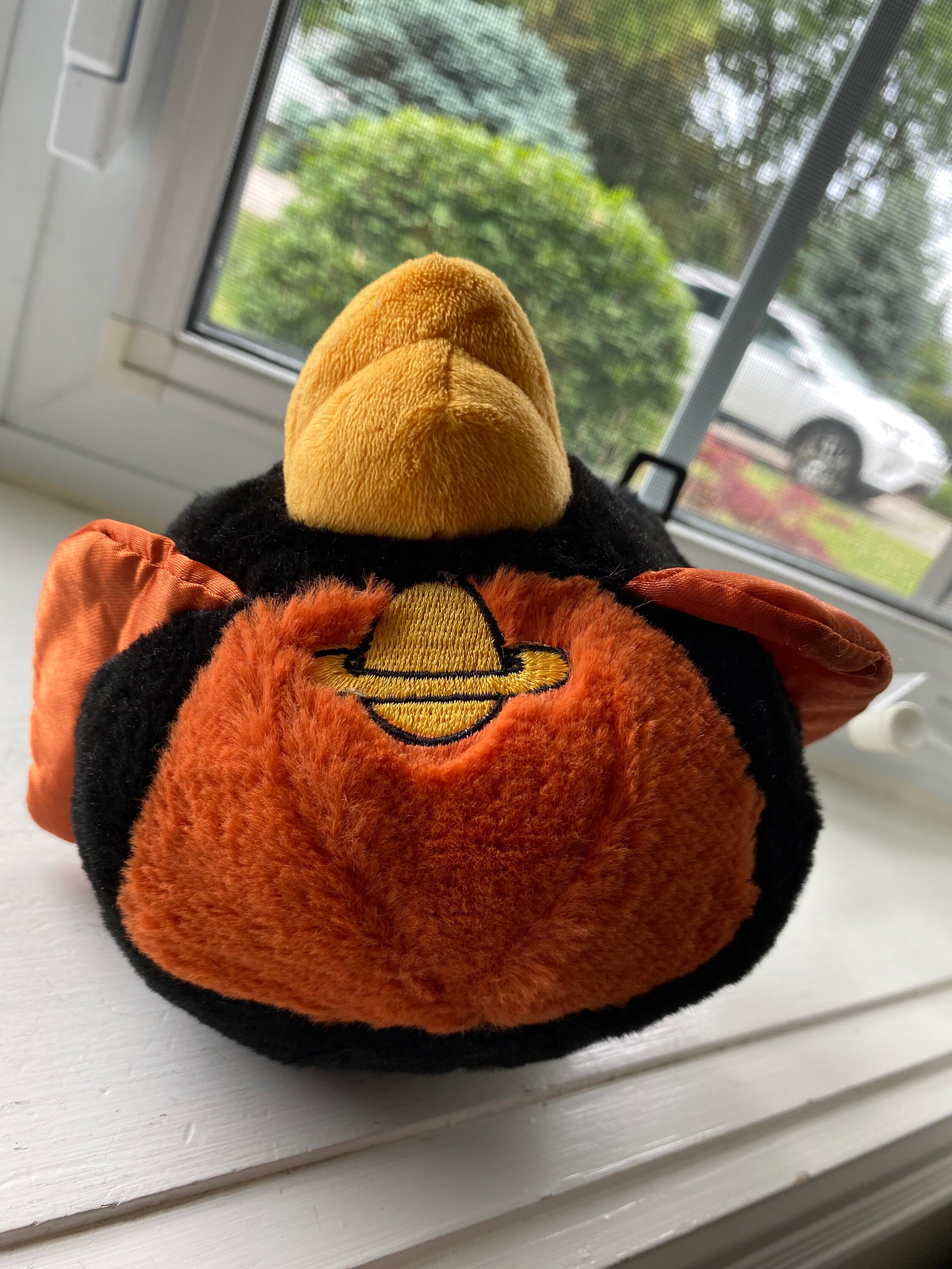 Angry Birds Orange Bird Space Plush