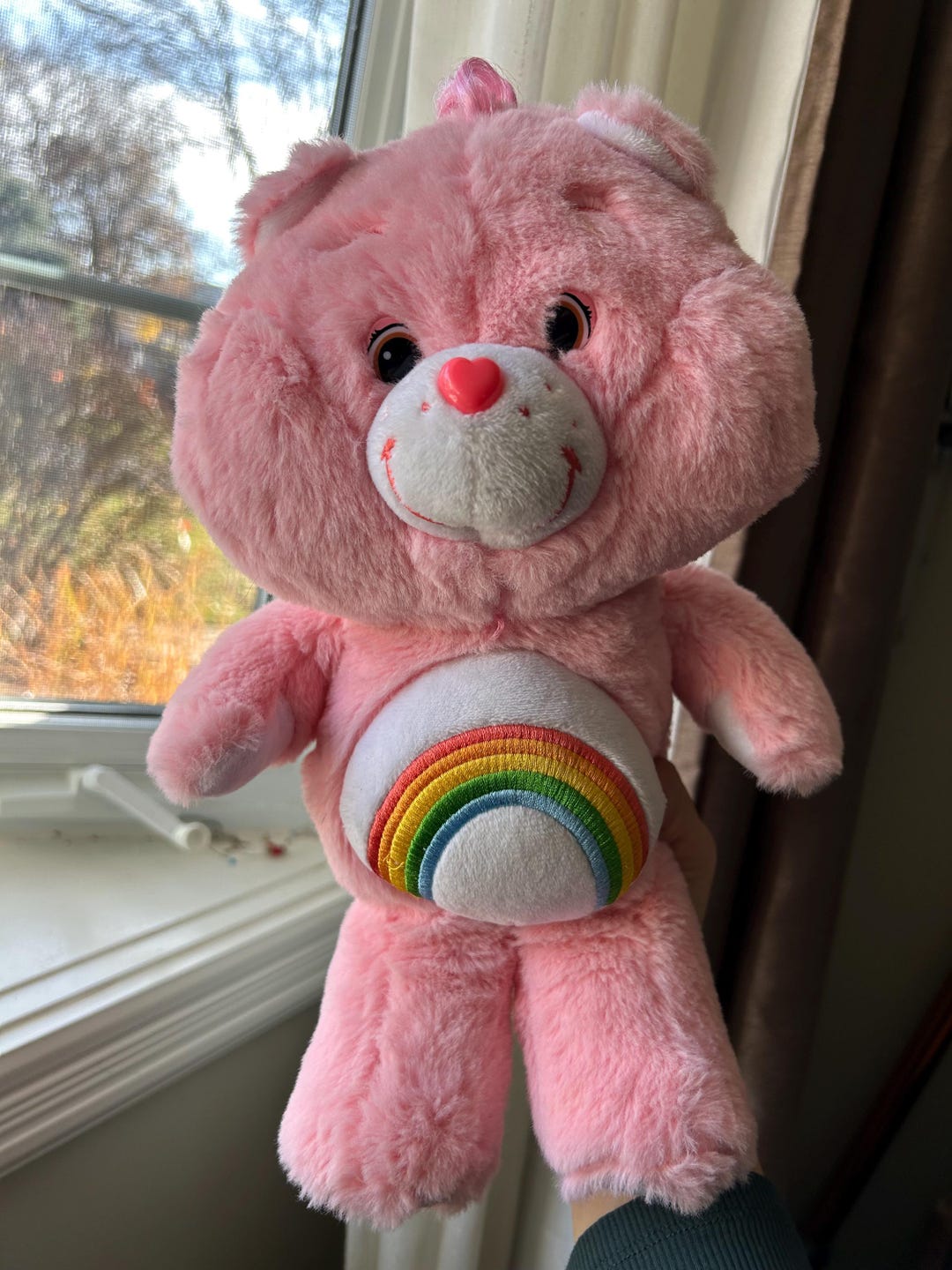 Care Bears 35TH ANNIVERSARY SPECIAL EDITION Cheer Bear With Rainbow ...