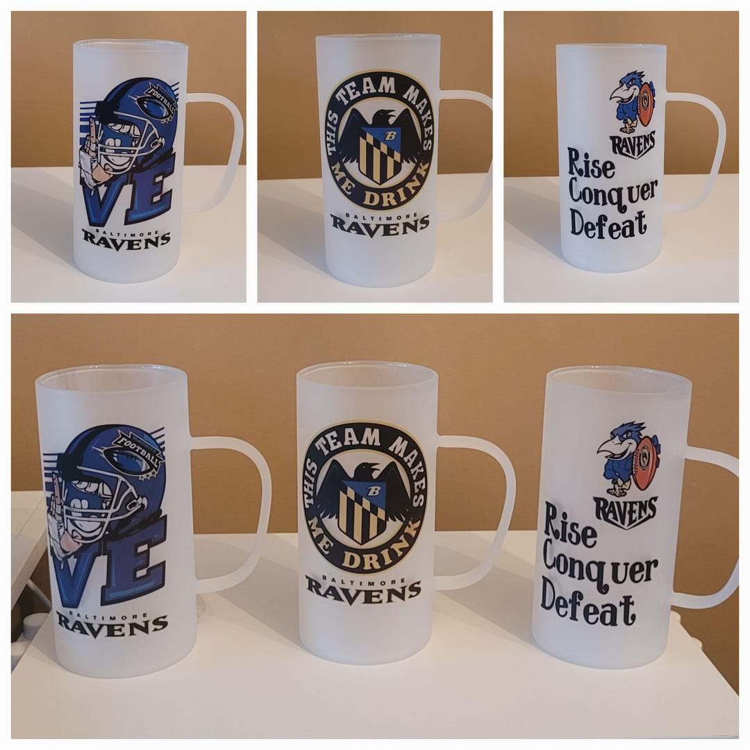 Ravens Beer Mug's - Etsy