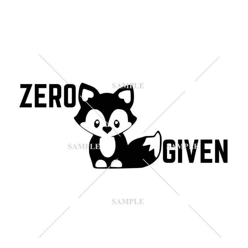 Zero Fox Given - Etsy