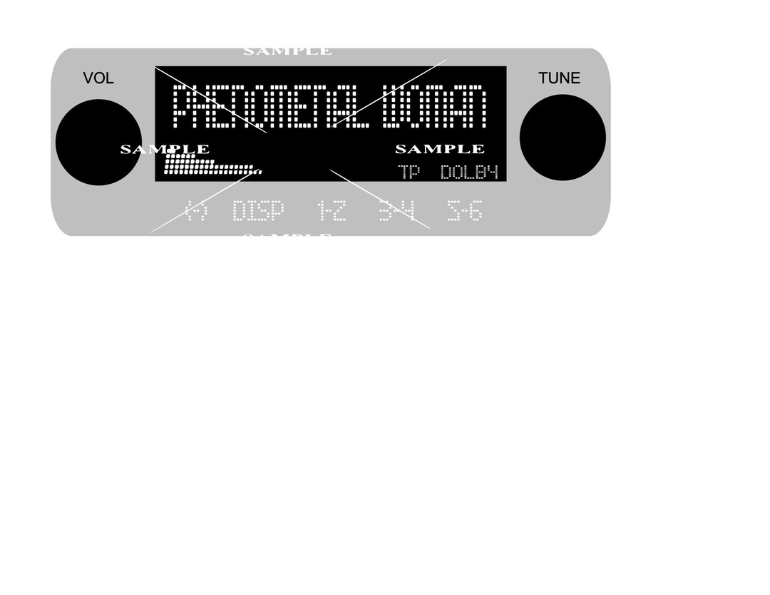 5 RADIO DISPLAY Svg Files - Etsy