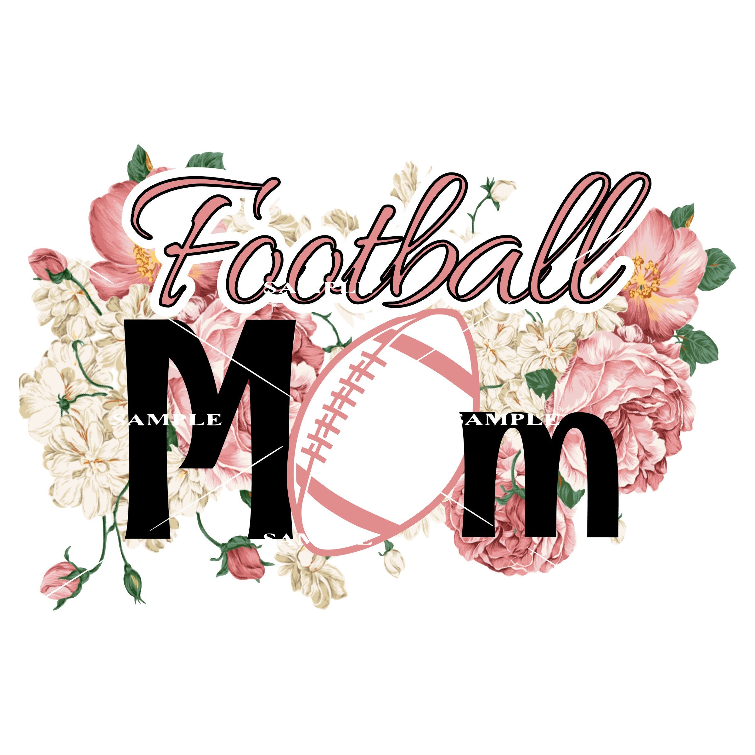 Football Mom PNG digital file | Etsy